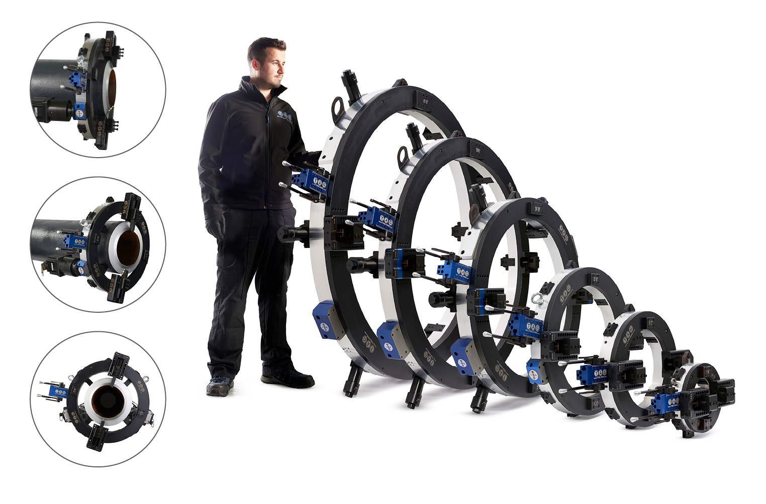 Pipe Cold Cutting Machines | Split-Frame Clamshell & Pipe Saws